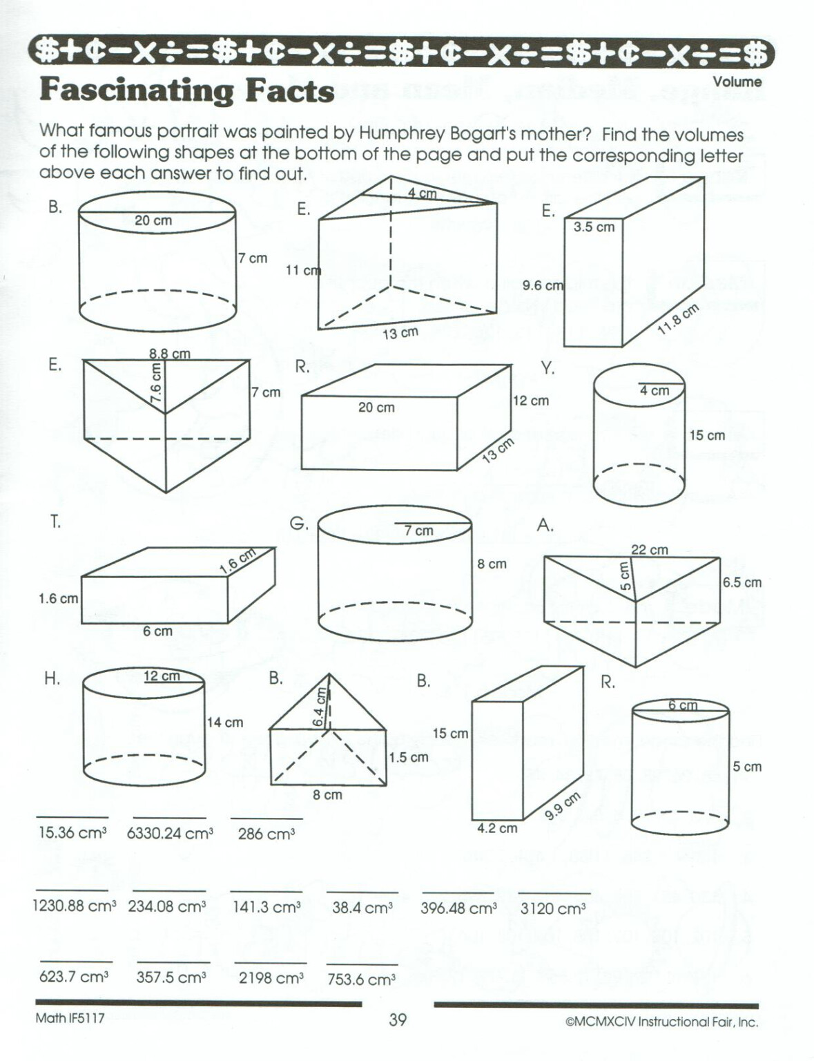 Areas And Volumes Of Similar Solids Worksheet Answers ... Areas And Volumes Of Similar Solids Worksheet Answers ...